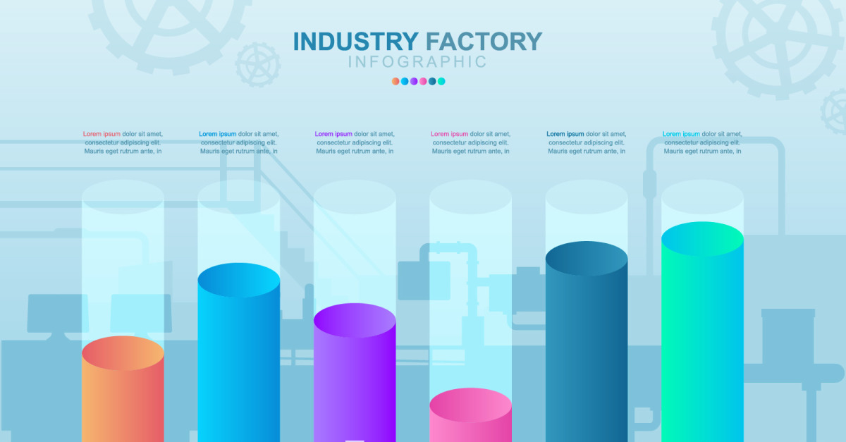 Chart Statistical Financial Infographic Elements