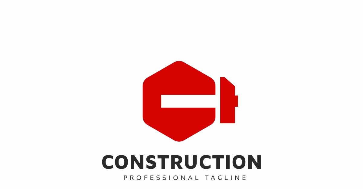 Construction C Letter Logo Template #143062 - TemplateMonster