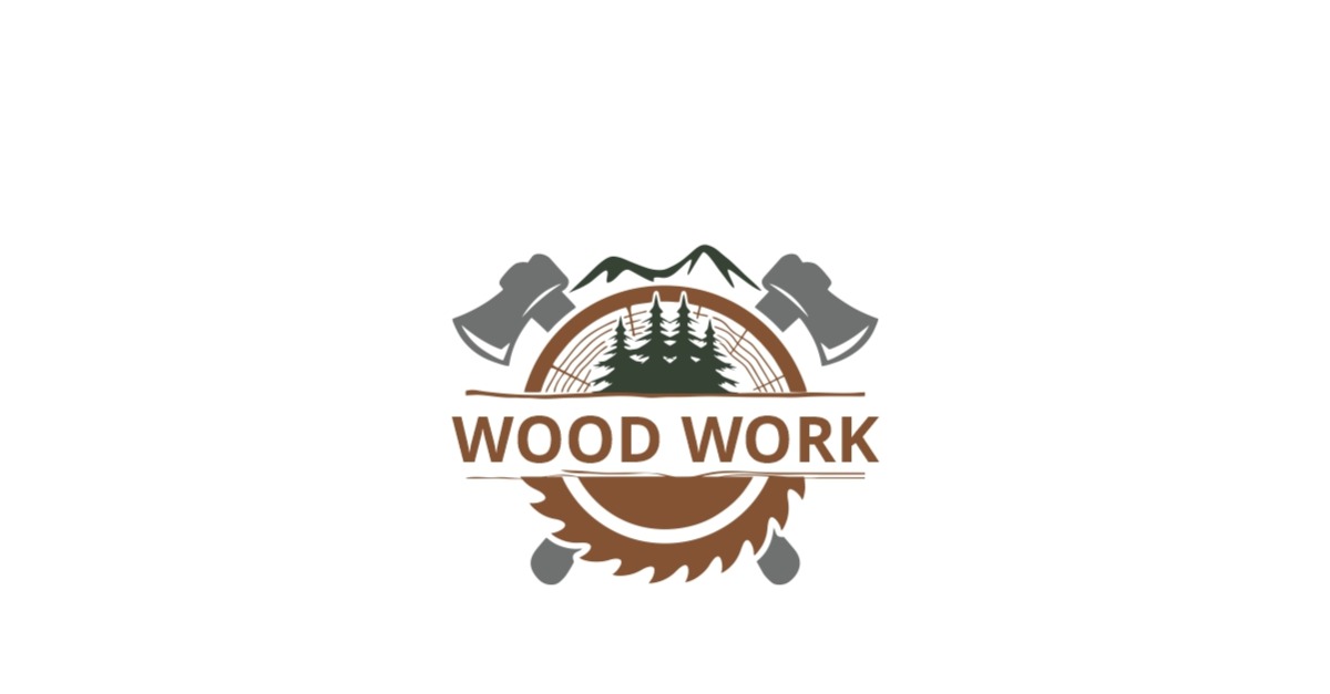 Wood Work Logo Template #143296 - TemplateMonster