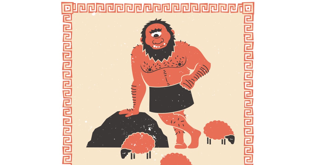 Cyclops Polyphemus - Illustration #143692 - TemplateMonster