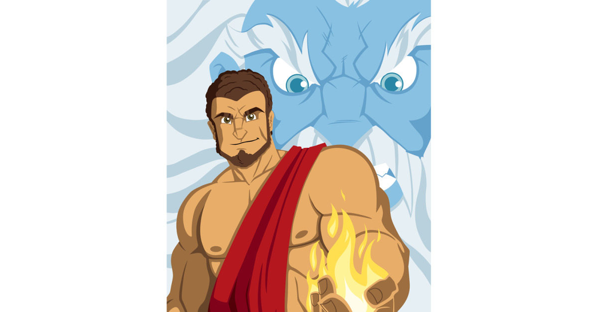 Prométhée - Illustration #143730 - TemplateMonster