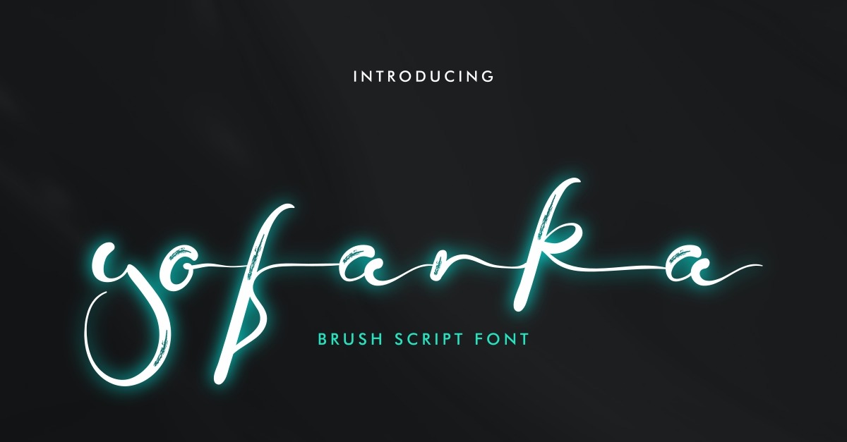 Yofanka Font #144054 - TemplateMonster