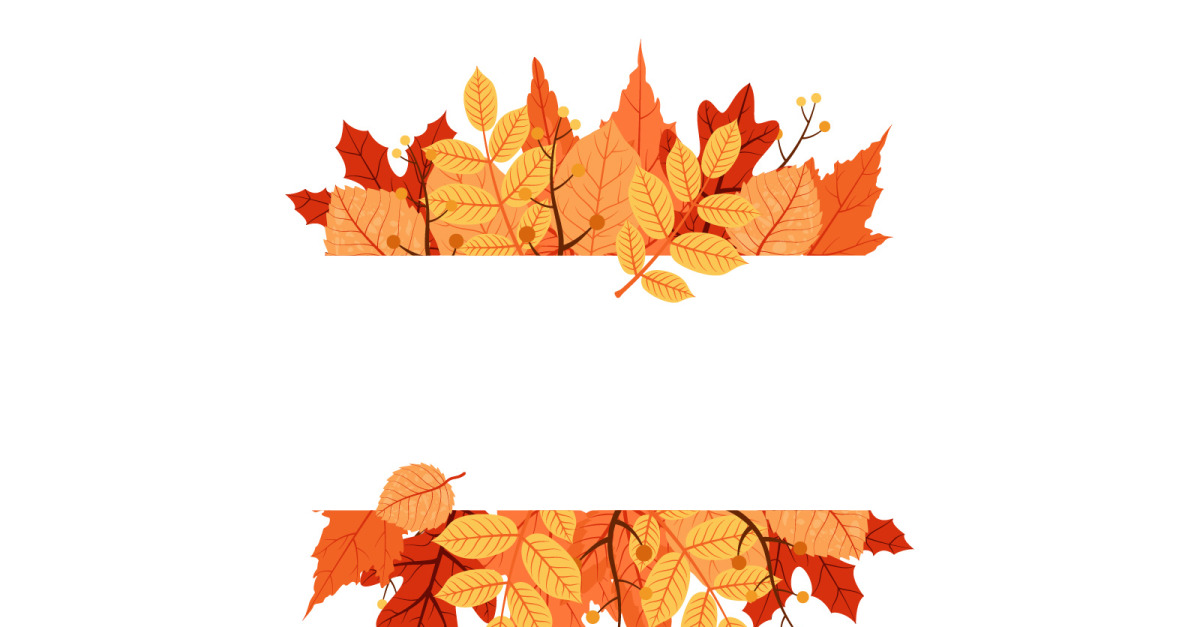 Leaf Frame Bouquet - Illustration #144274 - TemplateMonster