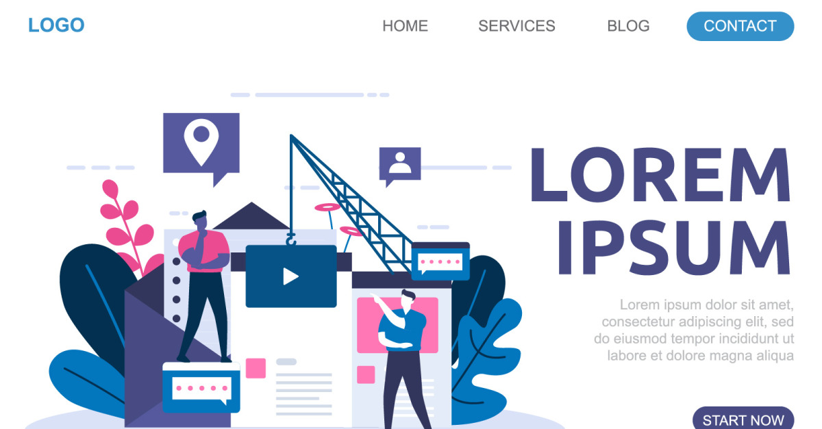 Projet Web de développement - Illustration - TemplateMonster