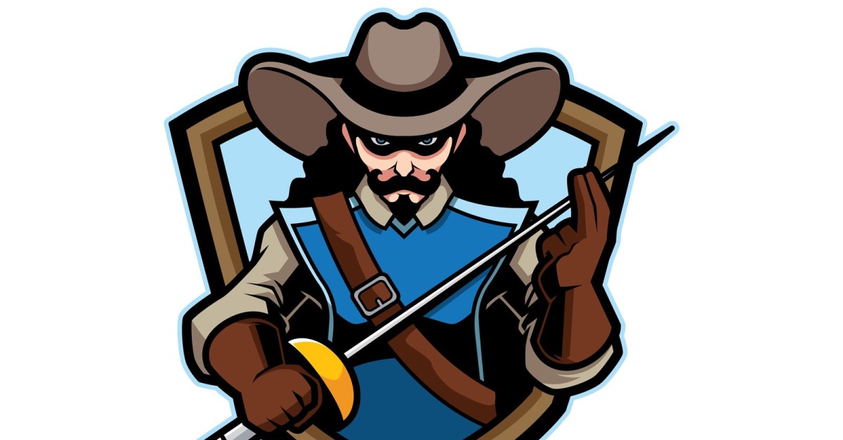 Musketeer Mascot - Illustration #144820 - TemplateMonster