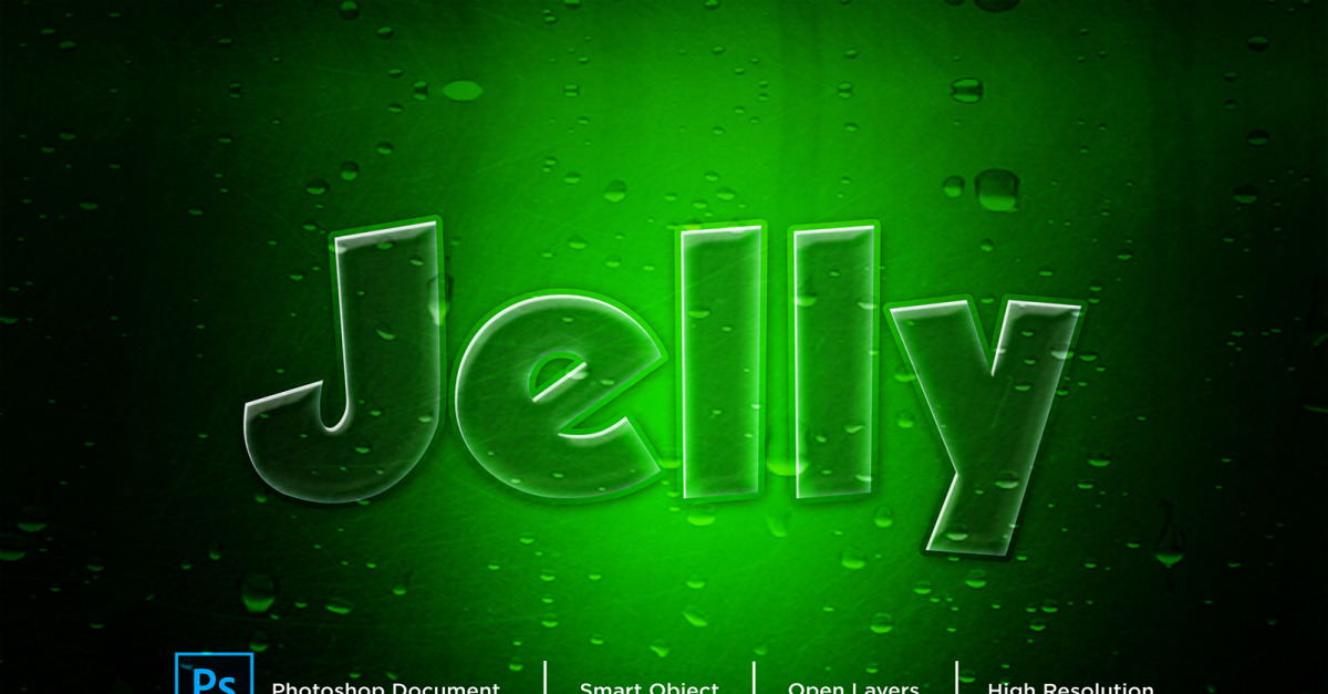 Text Effect Design Photoshop Layer Style Effect - Illustration