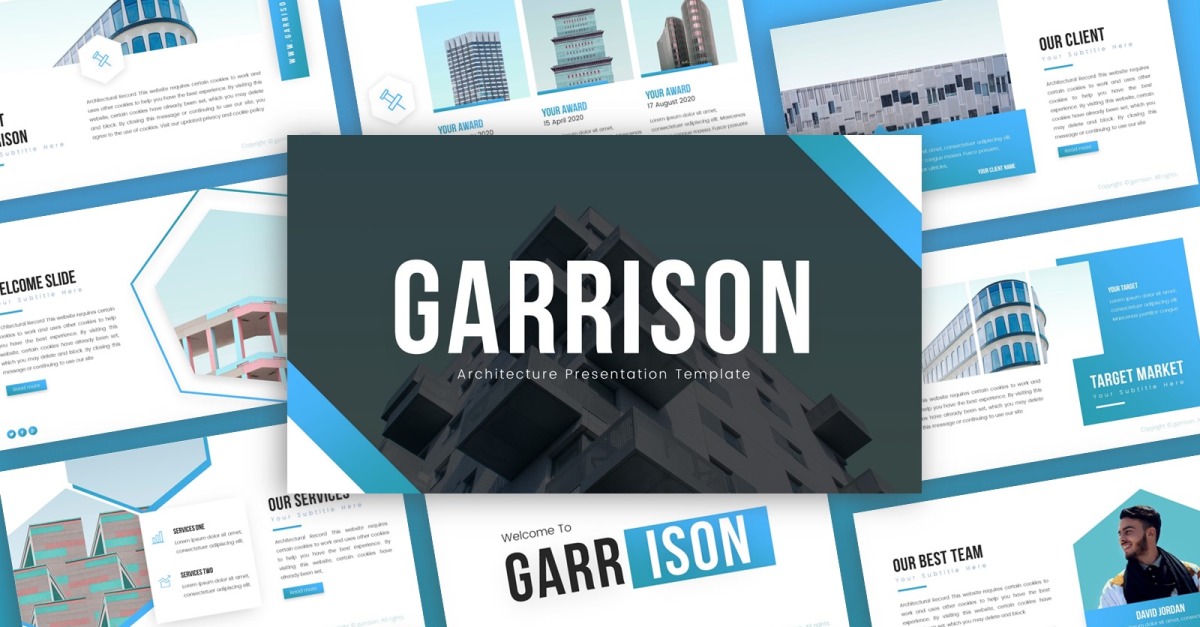Garrison Architecture Presentation PowerPoint template
