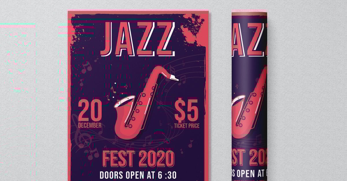 Music Flyer - Corporate Identity Template - TemplateMonster