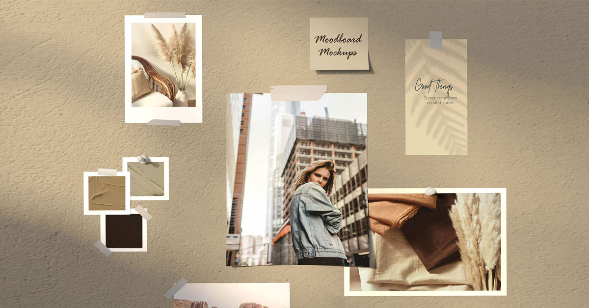 Mood Board vol.01 - VR product mockup - TemplateMonster