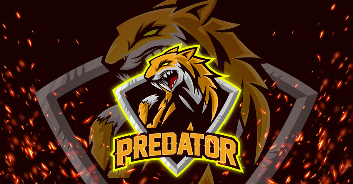 Predator - Szablon Logo Esport YR #146770 - TemplateMonster