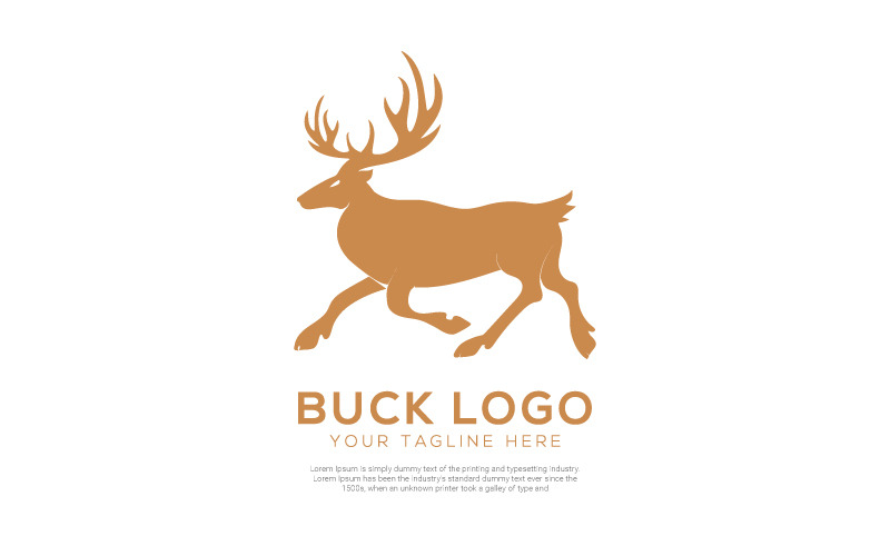 Buck Logo Template #149017 - TemplateMonster