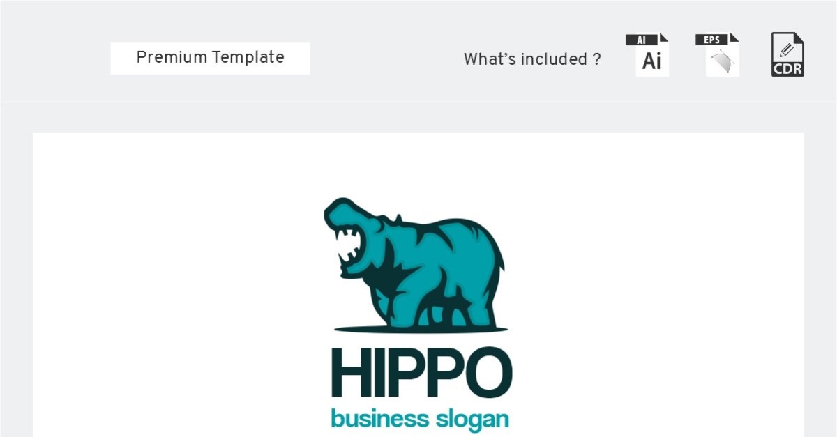 Hippo Cms Logo Hippo Boxing Esport Mascot Logo Design Royalty Free