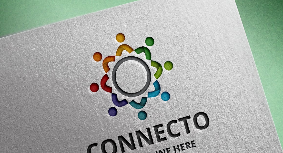 Connecto Logo Template #149493 - TemplateMonster