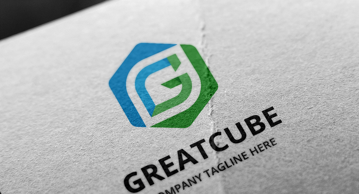 Great Cube -Letter G Logo Template #149470 - TemplateMonster