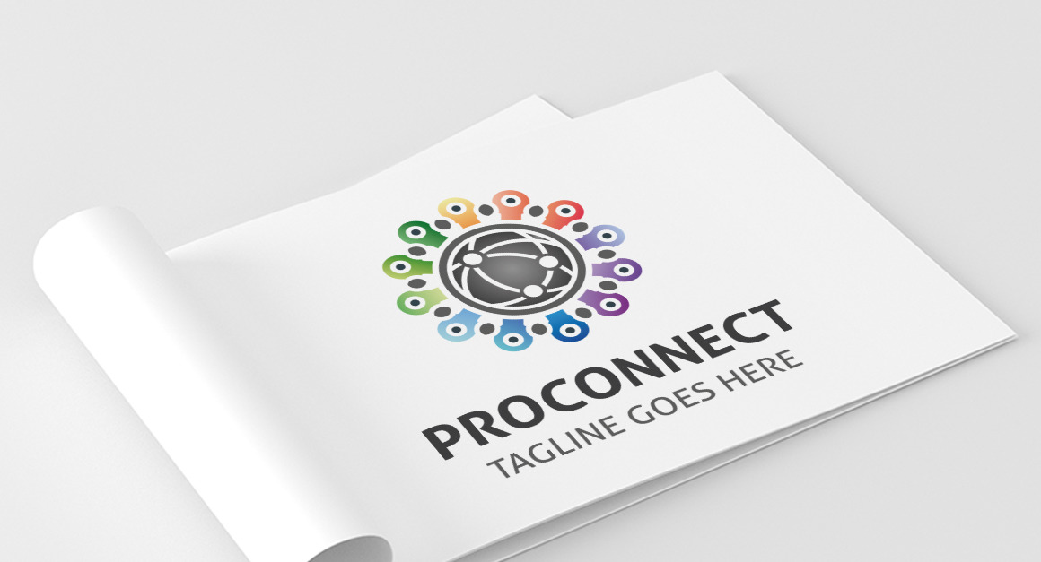 Proconnect Logo Template #149451 - TemplateMonster