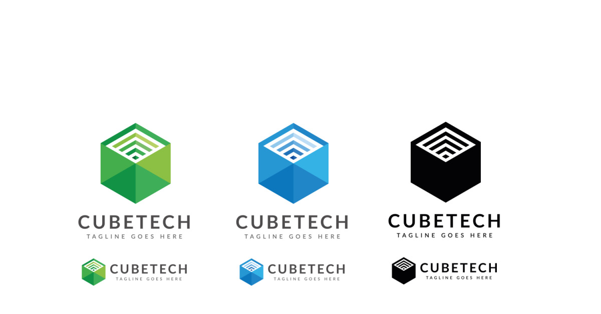 Cubetech Logo Template #149571 - TemplateMonster
