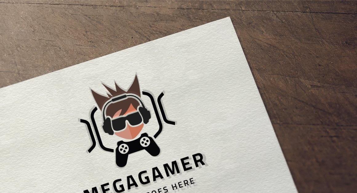 Mega Gamer Logo Template #149599 - TemplateMonster