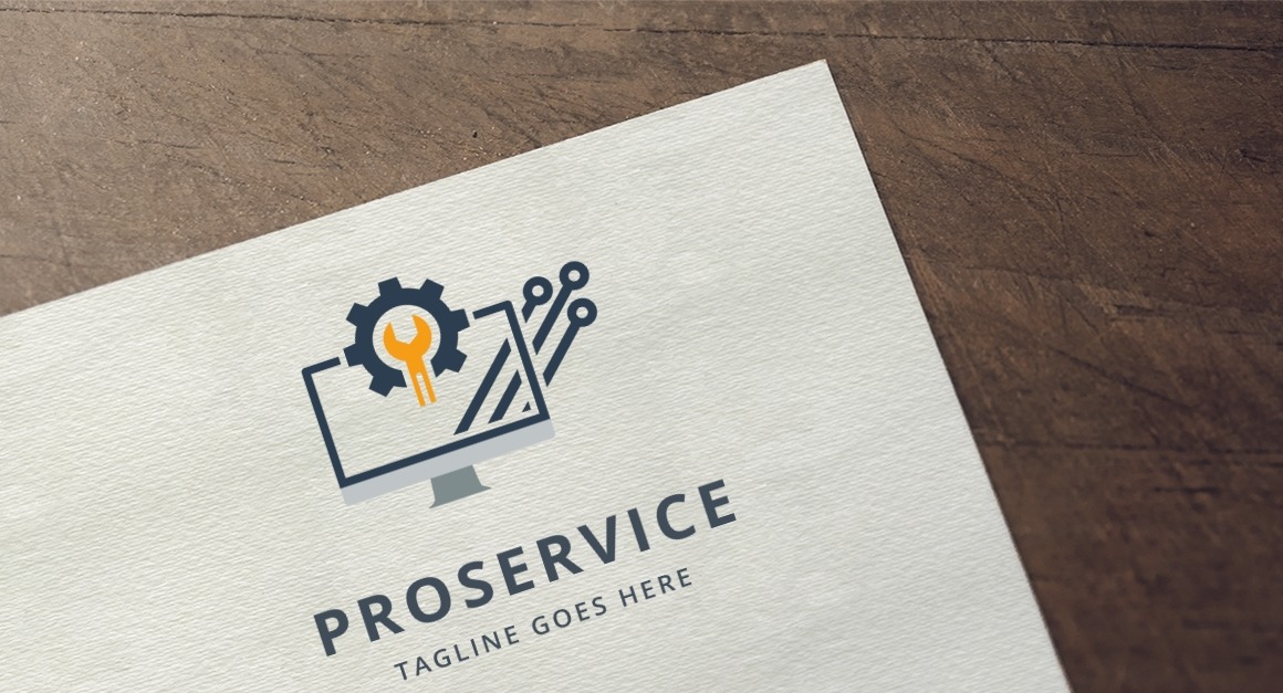 Proservice Logo Template #149577 - TemplateMonster
