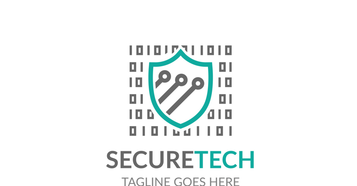 Securetech Logo Template #149554 - TemplateMonster