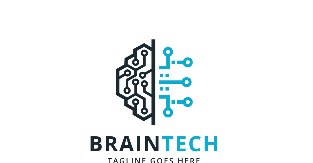 Braintech Logo Vorlage #149634 - TemplateMonster