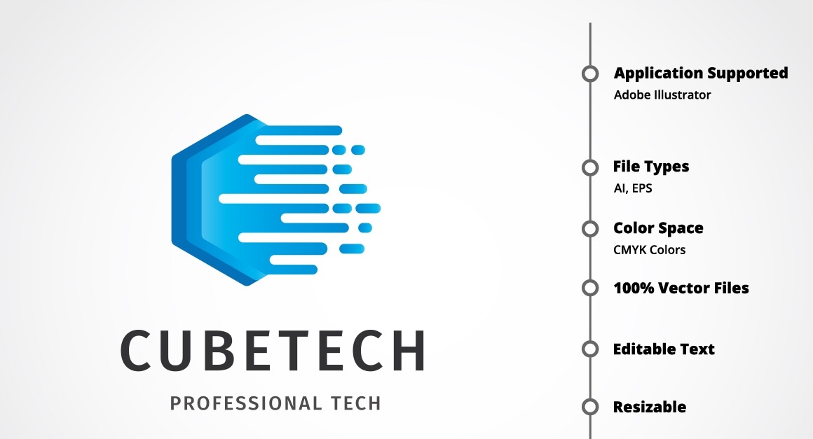 Cubetech Logo Template #149662 - TemplateMonster