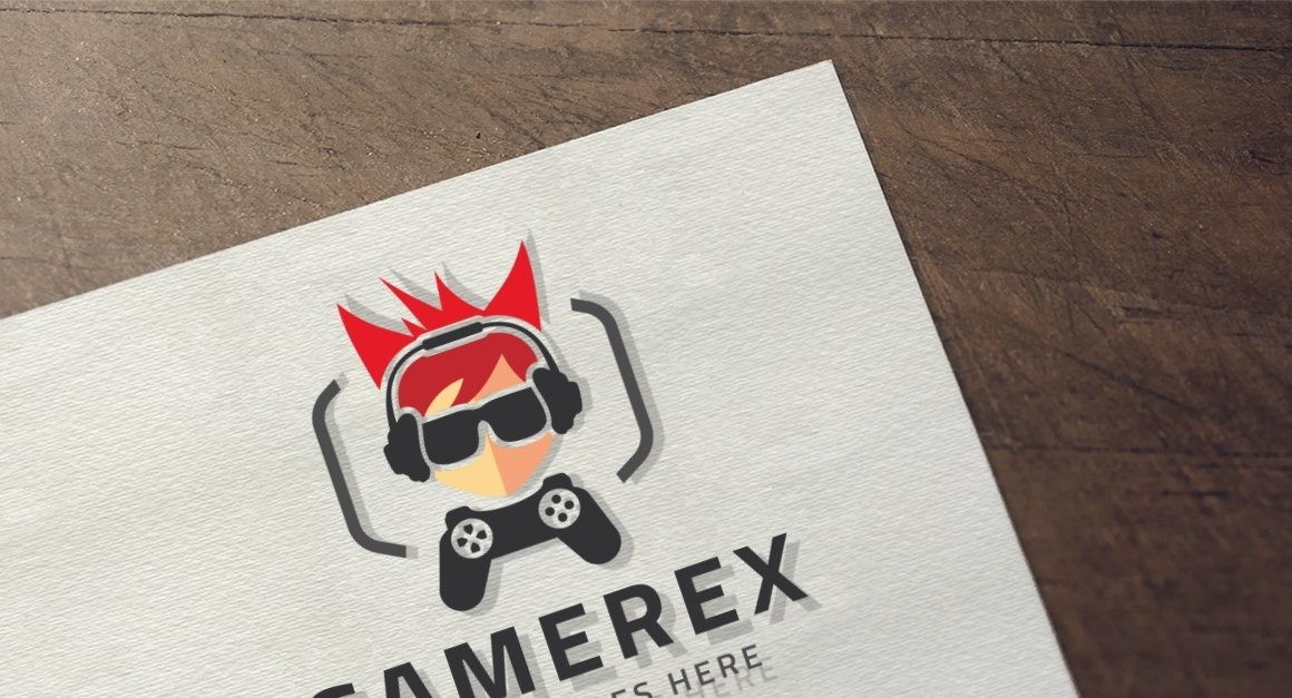Gamerex Logo Template #149600 - TemplateMonster