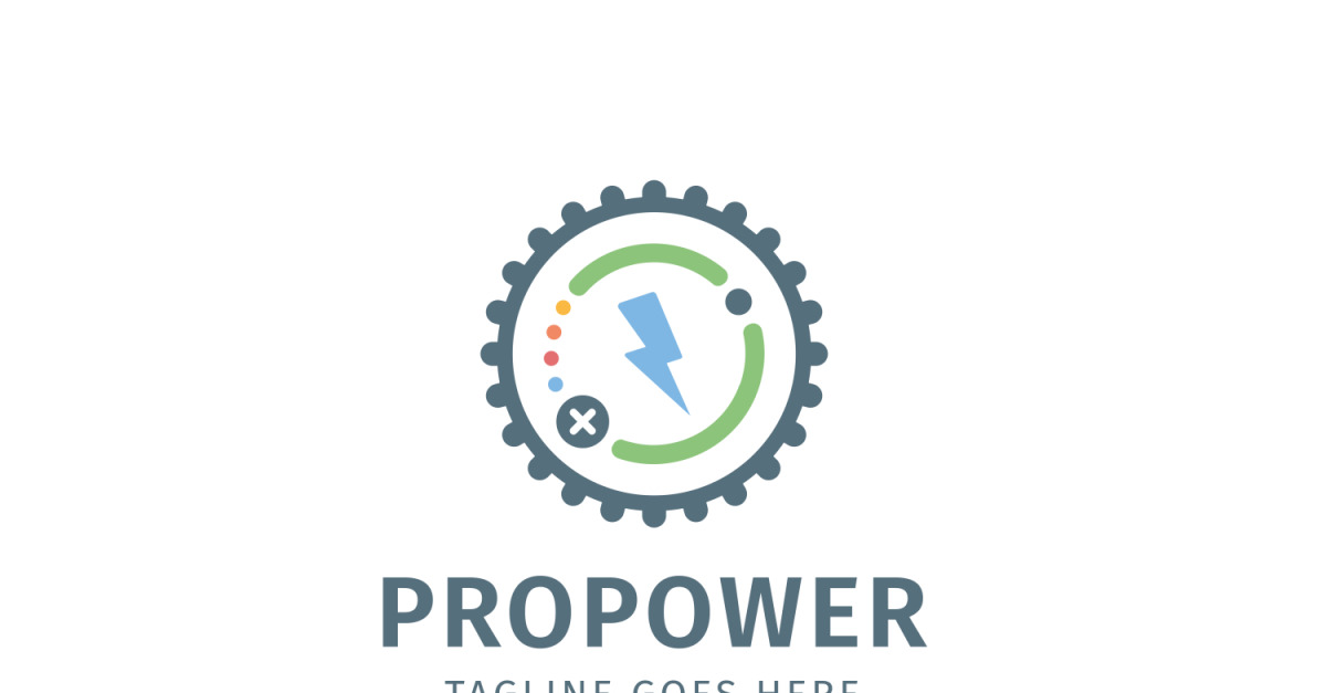Modelo de logotipo da Propower #149608 - TemplateMonster