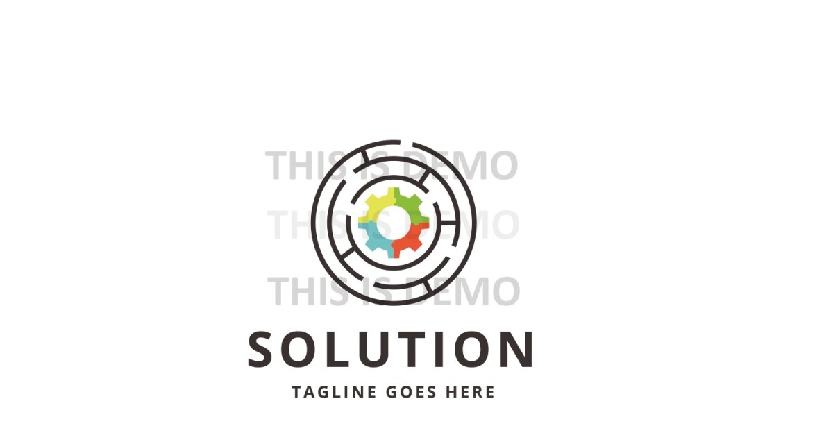 Solution Logo Template #149626 - TemplateMonster