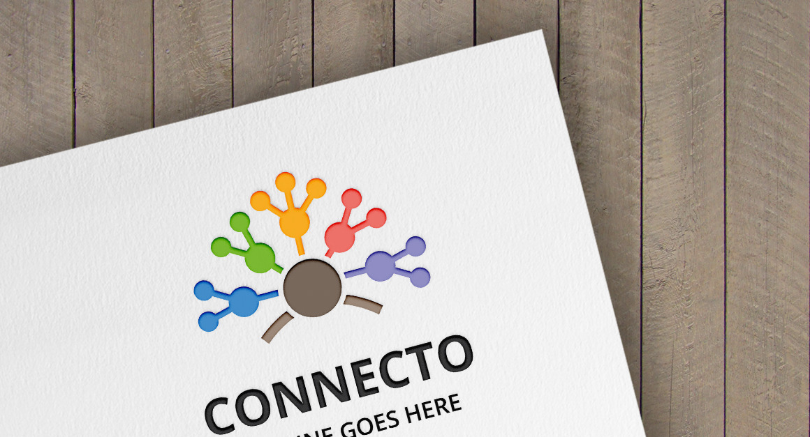 Connecto Logo Logo Template #149962 - TemplateMonster