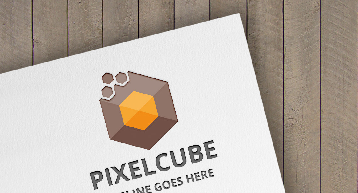 Pixel Cube Logo Template #149982 - TemplateMonster
