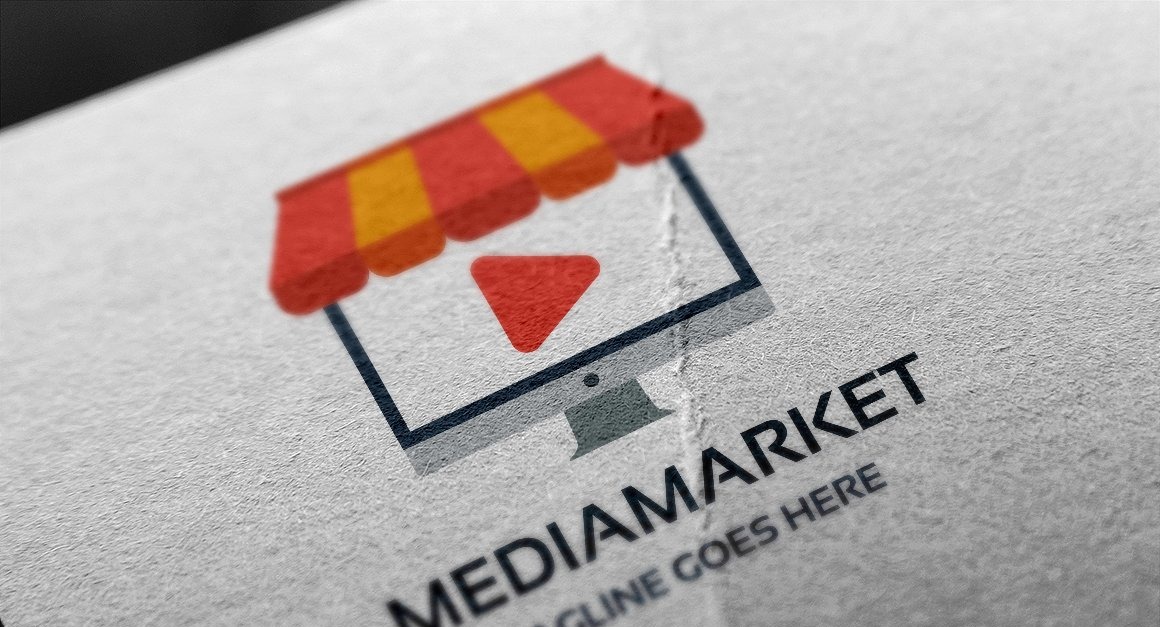 Media Market Logo Template #150036 - TemplateMonster