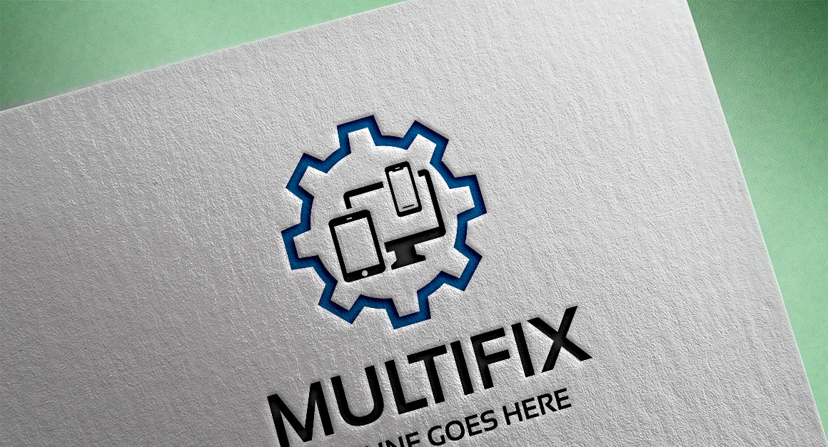 Multifix Logo Template #150009 - TemplateMonster