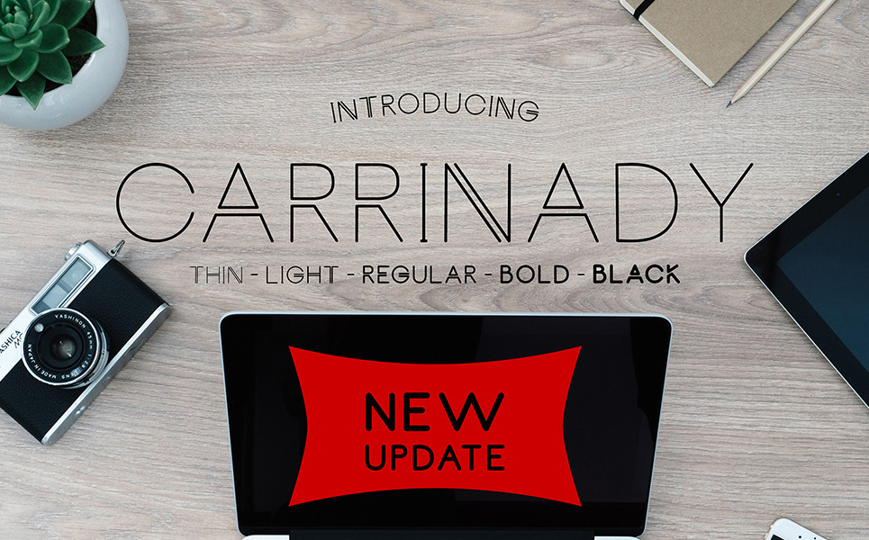 Carrinady Family Font #150719 - TemplateMonster