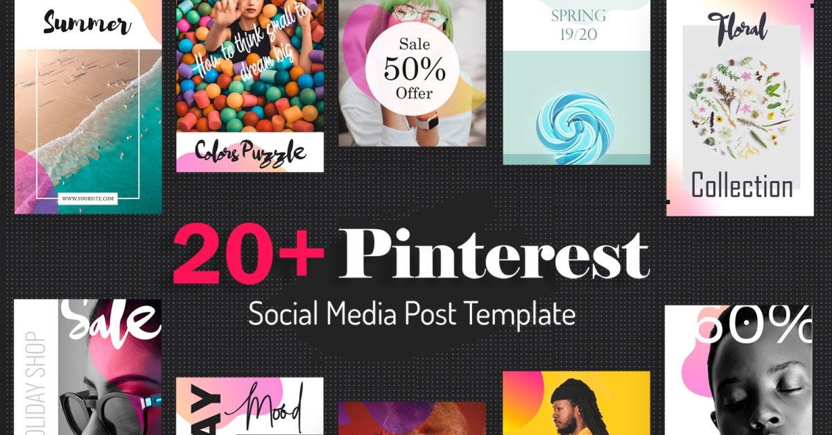 Pinterest Post Social Media Template - TemplateMonster