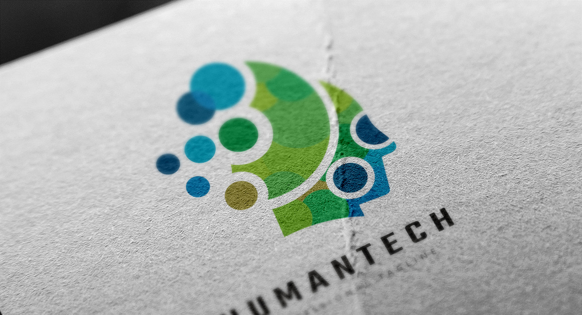 Human Technology Logo Template #151513 - TemplateMonster