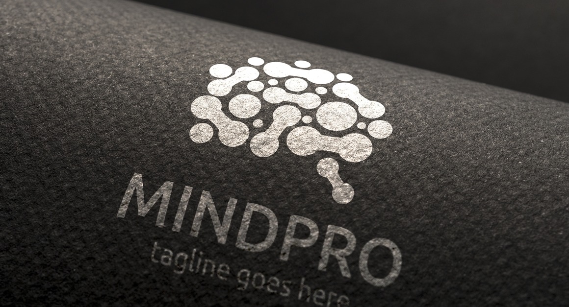 Modelo de logotipo Mind Pro #151530 - TemplateMonster