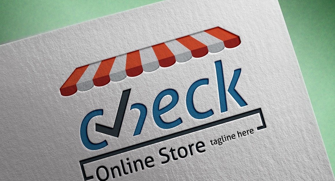 Check Online Store Logo Template #151693 - TemplateMonster