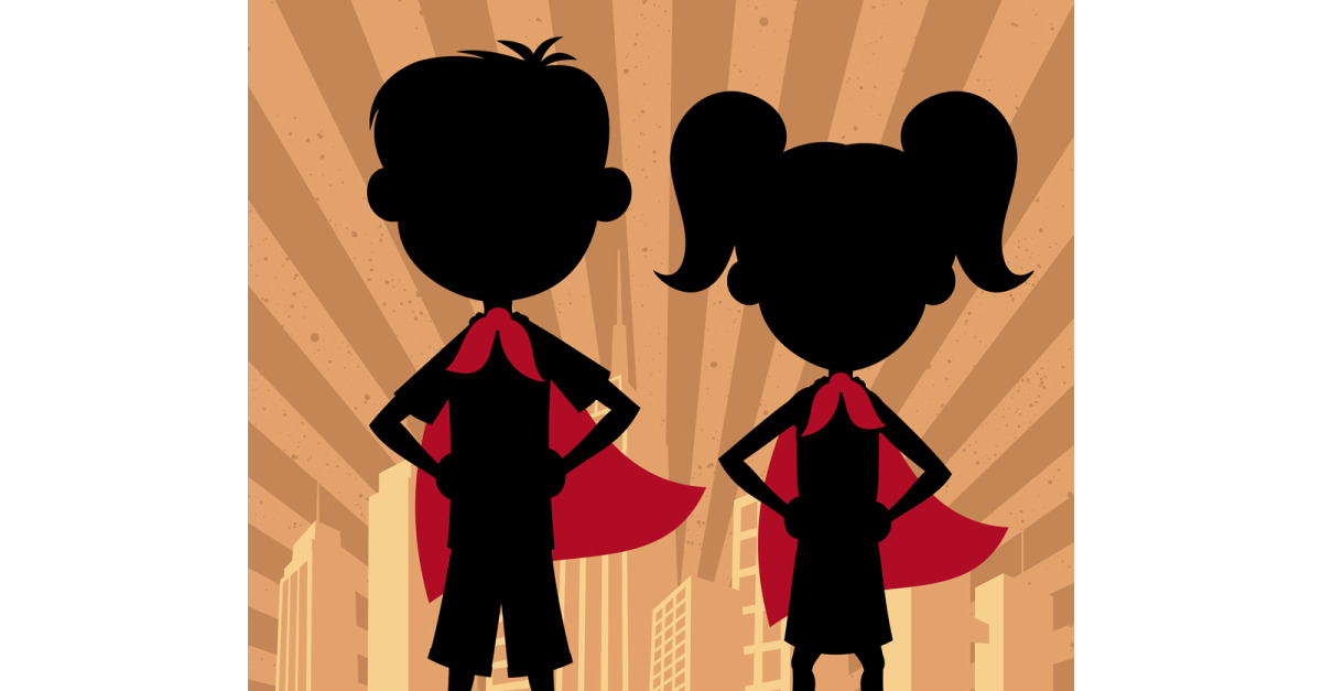 Super Kids 2 - Illustration #151795 - TemplateMonster