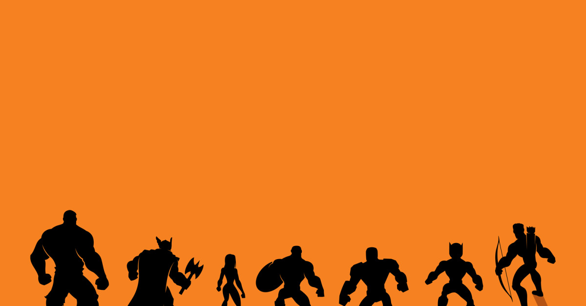 Super Team Back - Illustration #151857 - TemplateMonster