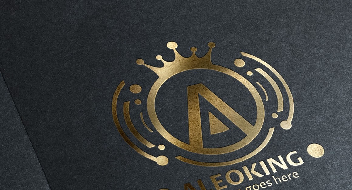 Aleo King (Letter A) Logo Template #151925 - TemplateMonster