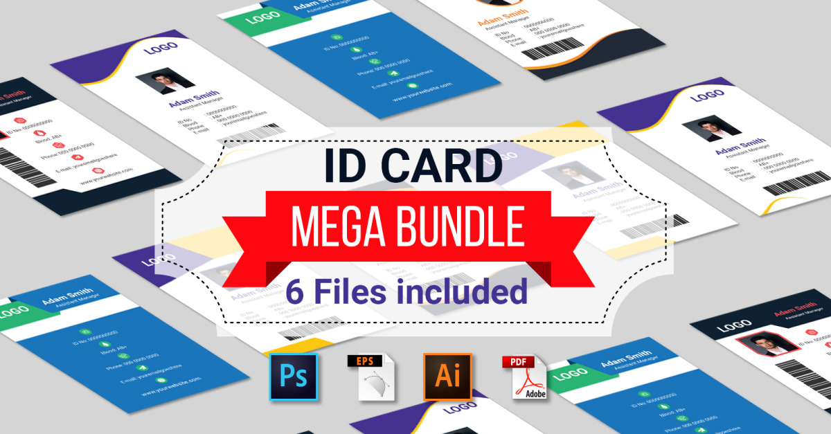 Id Card Design Volume 1 - Corporate Identity Template