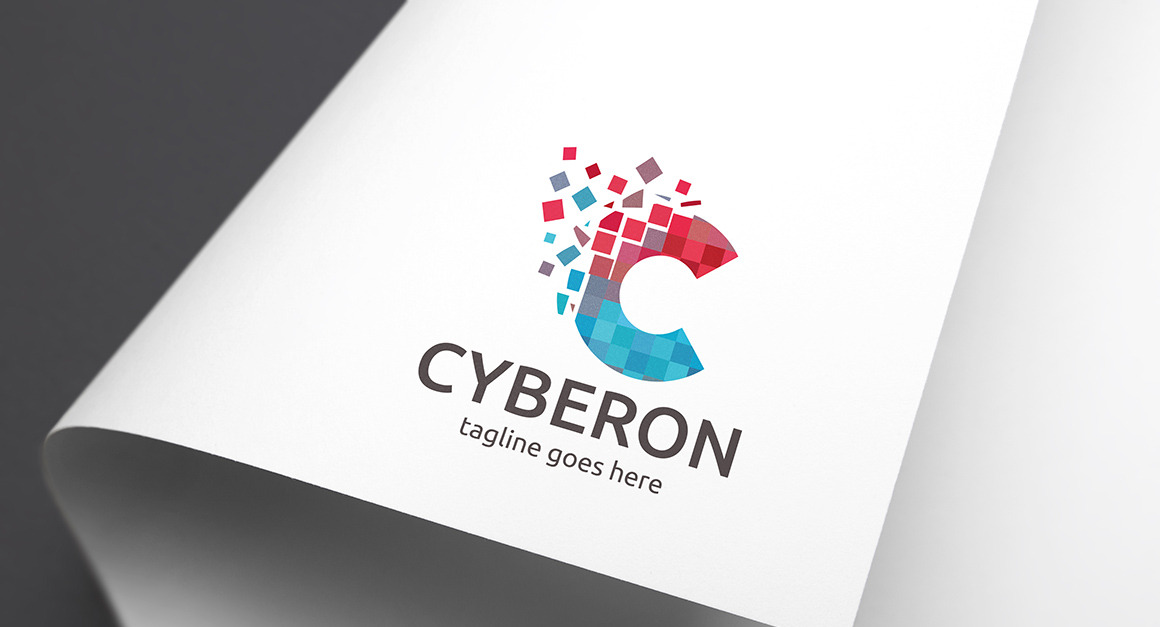 Modèle de logo Cyberon (lettre C) #151936 - TemplateMonster