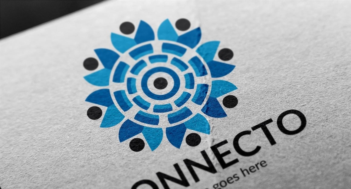 Connecto Logo Template #152134 - TemplateMonster