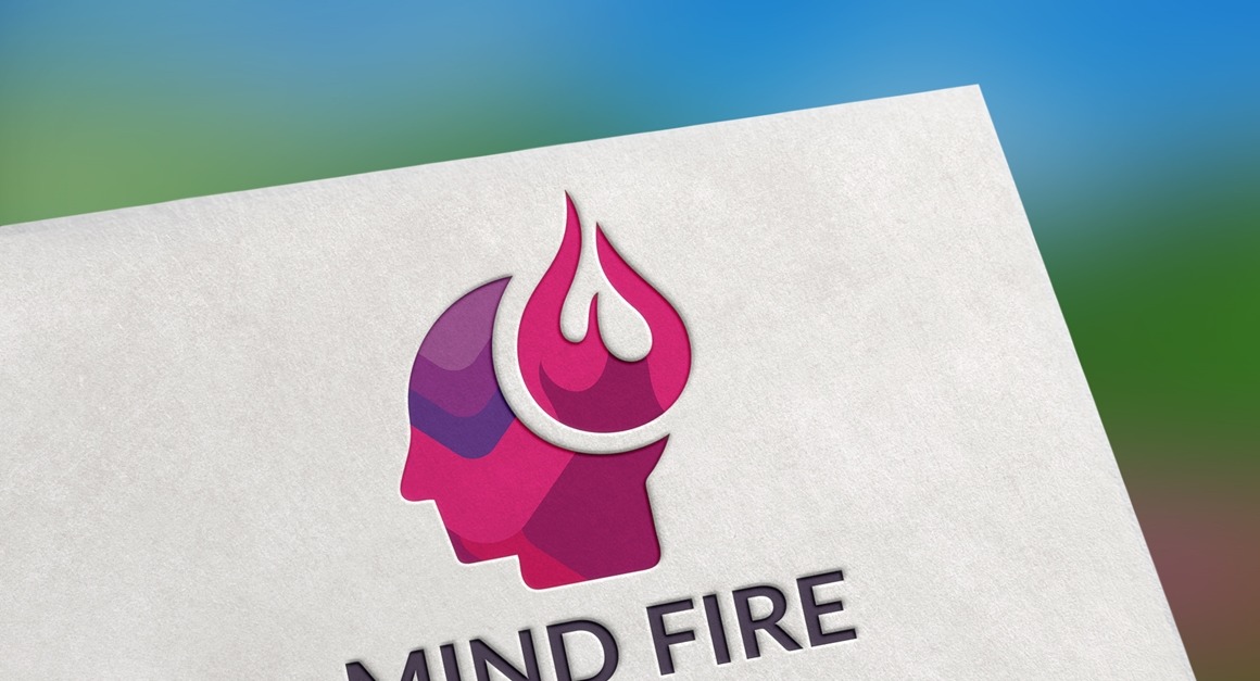 Mind Fire Logo Template #152119 - TemplateMonster