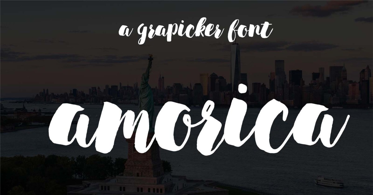 Amorica Font #152409 - TemplateMonster