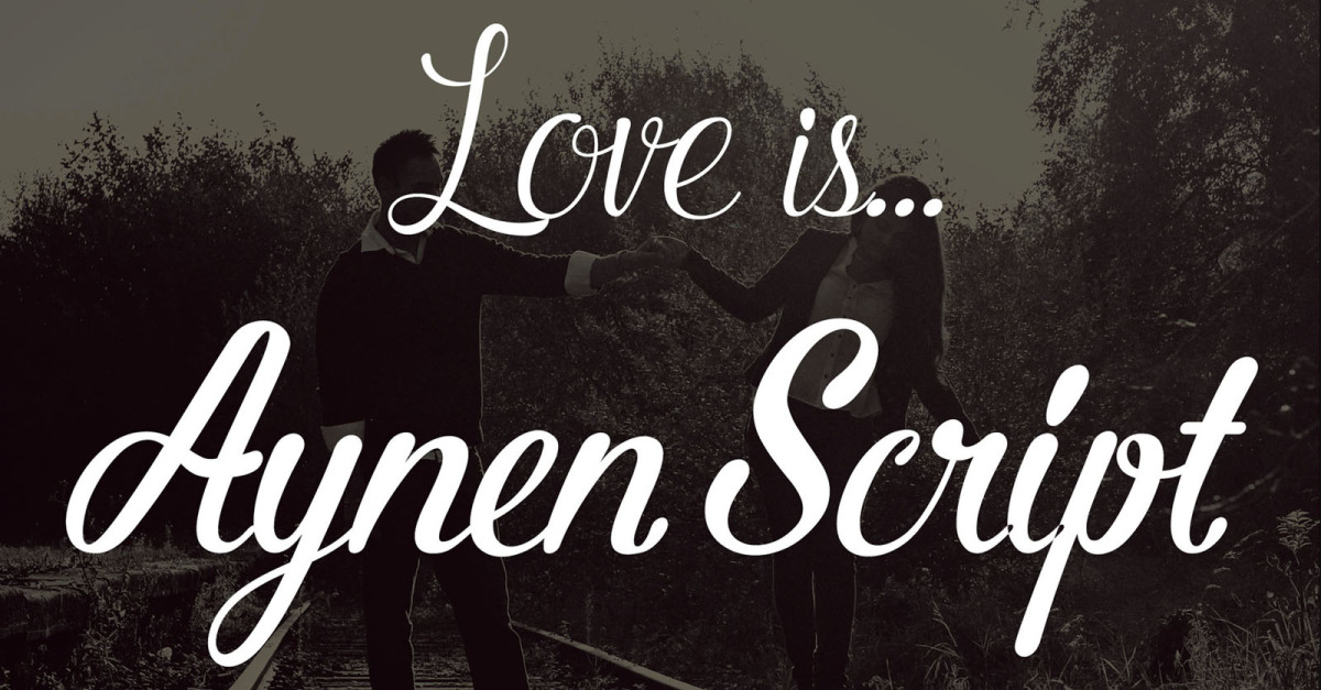 Fuente cursiva Aynen #152417 - TemplateMonster