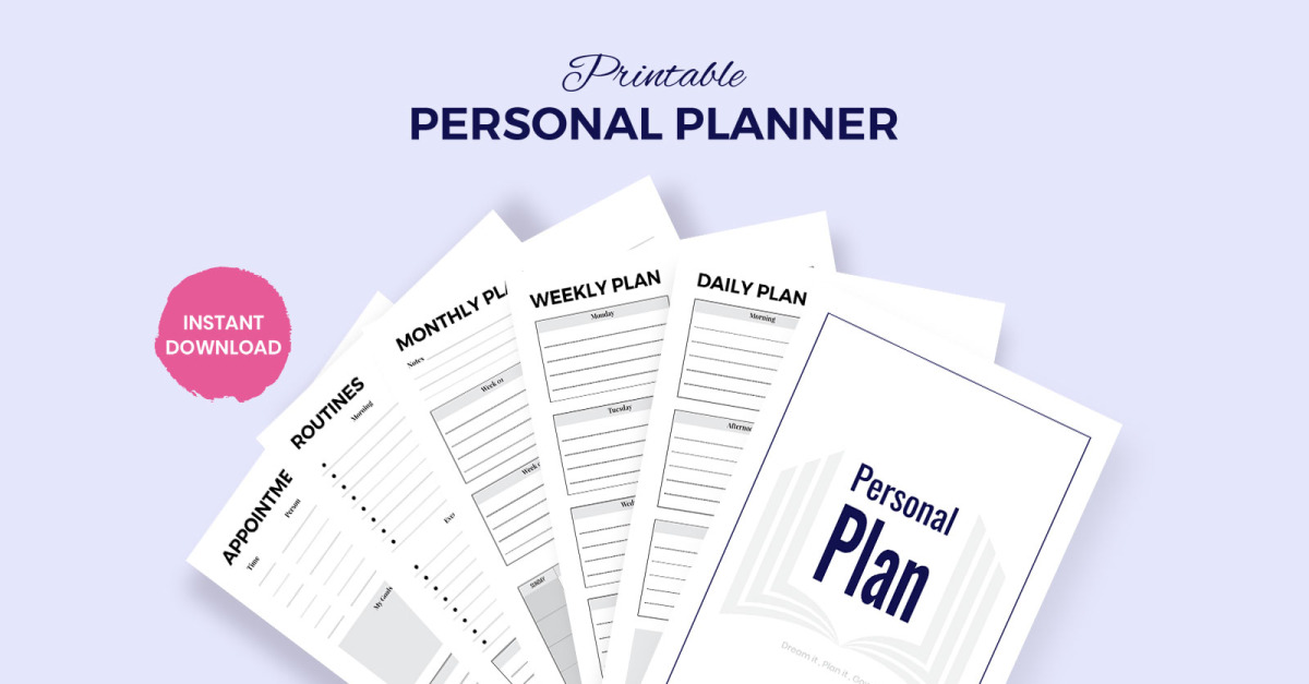 Personal Planner - Corporate Identity Template