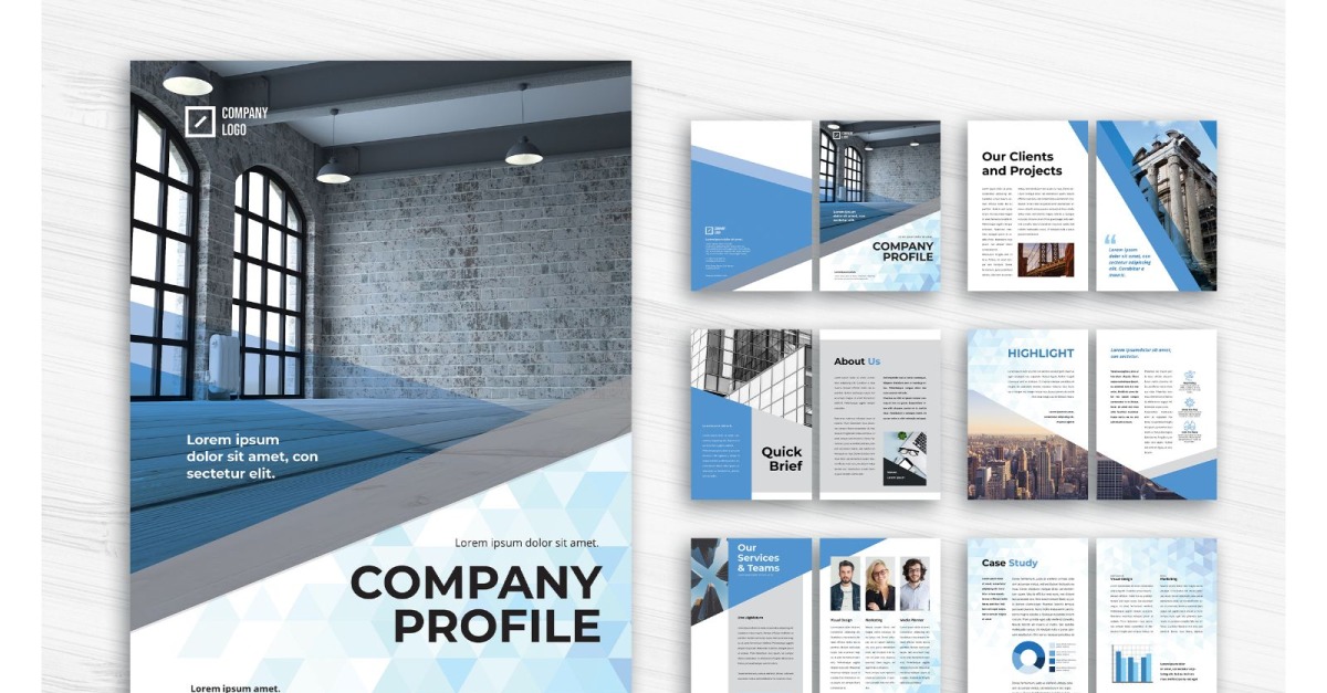 Company Profile Bussiness - Corporate Identity Template