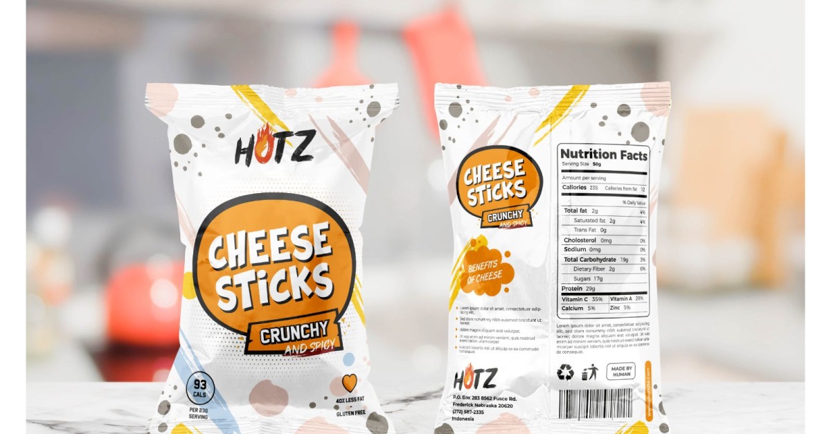 Packaging Cheese Stick - Corporate Identity Template