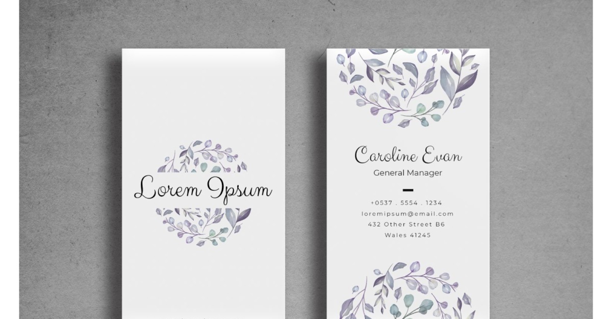 Business Card Lorem Ipsum - Corporate Identity Template